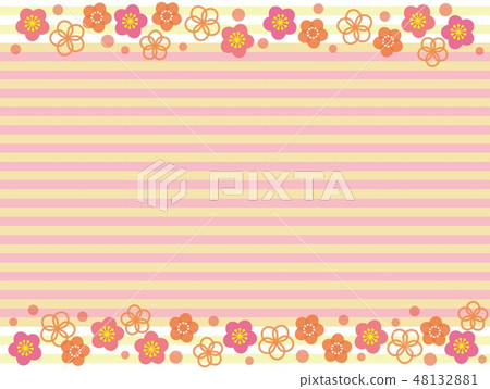 Plum Borders - Stock Illustration [48132881] - PIXTA