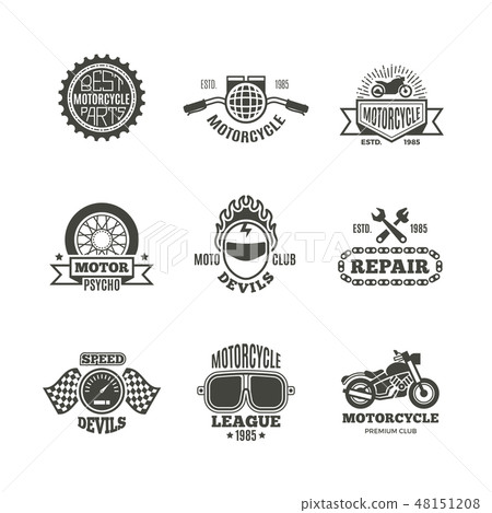 Race, motorcycle, motorbike repair vector retro... - Stock Illustration ...