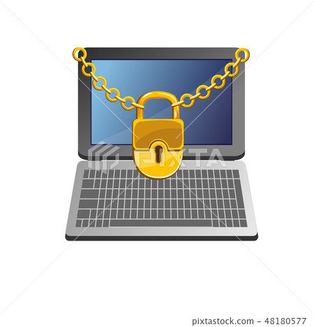 Internet website access forbidden concept vector - Stock Illustration ...