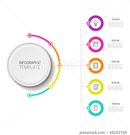 Simple Info Graphic - Stock Illustration [48201789] - PIXTA