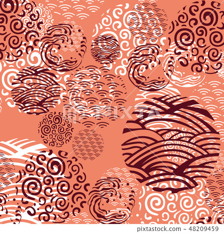 Kyoto pattern - Stock Illustration [48209459] - PIXTA