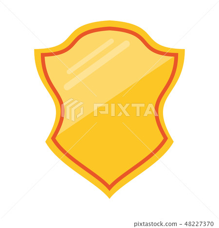 Badge emblem symbol cartoon - Stock Illustration [48227370] - PIXTA