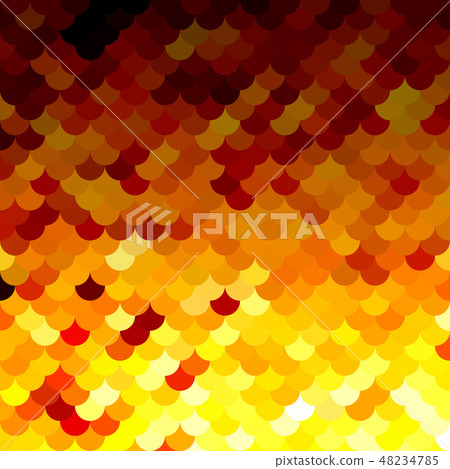Yellow Random Dots Background - Stock Illustration [48234785] - PIXTA
