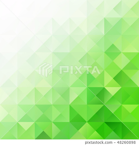 Green Grid Mosaic Background - Stock Illustration [48260898] - PIXTA