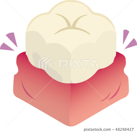 Swollen gums - Stock Illustration [48298427] - PIXTA