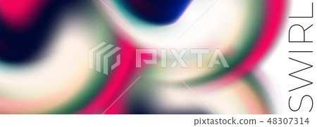 Glowing colorful Fluid swirl drop on white vector - Stock Illustration ...
