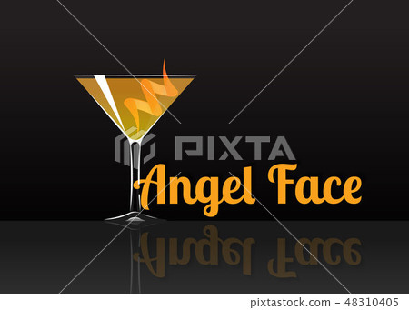 The Unforgettable Angel Face cartoon illustration - Stock Illustration ...