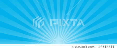 Blue sun ray background. vector eps10 - Stock Illustration [48317714 ...