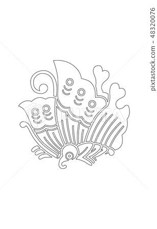 Warlord Crest Line Lt. Ikeda - Stock Illustration [48320076] - PIXTA
