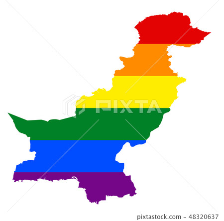 LGBT country map vector - Stock Illustration [48320637] - PIXTA