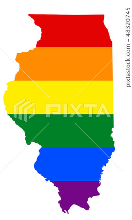 LGBT country map vector - Stock Illustration [48320745] - PIXTA