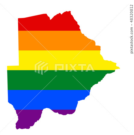 LGBT country map vector - Stock Illustration [48320812] - PIXTA