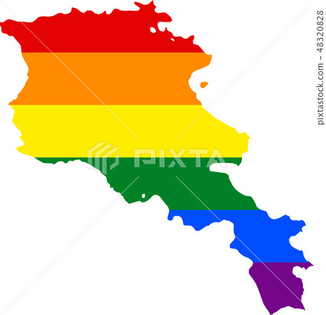 LGBT country map vector - Stock Illustration [48320828] - PIXTA