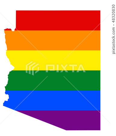 LGBT country map vector - Stock Illustration [48320830] - PIXTA