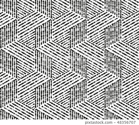 Abstract geometric pattern with stripes, lines. - Stock Illustration ...