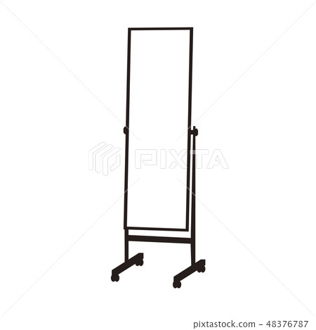 Life-size mirror - Stock Illustration [48376787] - PIXTA