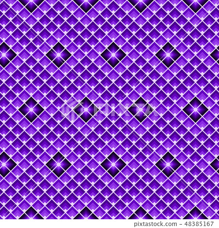 Purple seamless geometric pattern grid - Stock Illustration [48385167 ...