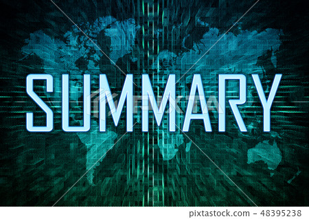 Summary - Stock Illustration [48395238] - PIXTA