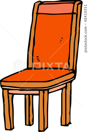Chair chair Hand-drawn rough sketch - Stock Illustration [48419351] - PIXTA