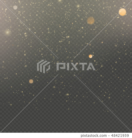 Overlay effect glitter gold light shine effect... - Stock Illustration ...