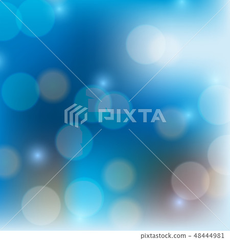 Blue background with bright light in round shapes - Stock Illustration ...