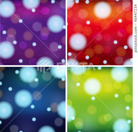 Four background design with bright colors - Stock Illustration ...