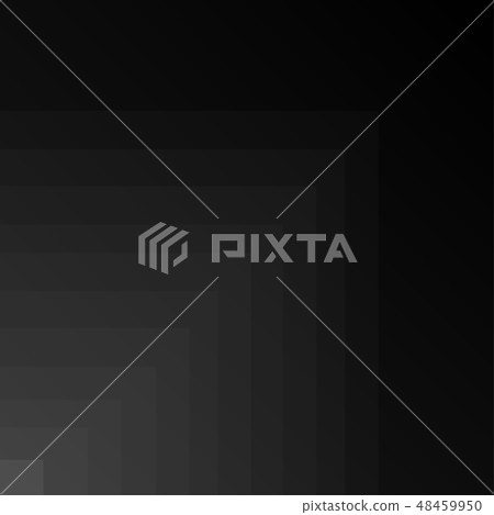 Black square shape abstract background - Stock Illustration [48459950 ...