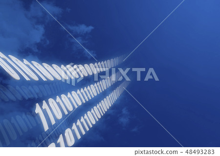 0 and 1 - Stock Illustration [48493283] - PIXTA