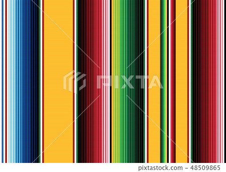 Seamless mexican rug pattern. Serape design - Stock Illustration ...