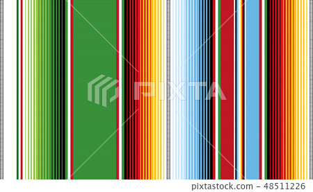 Seamless mexican rug pattern. Serape design - Stock Illustration ...