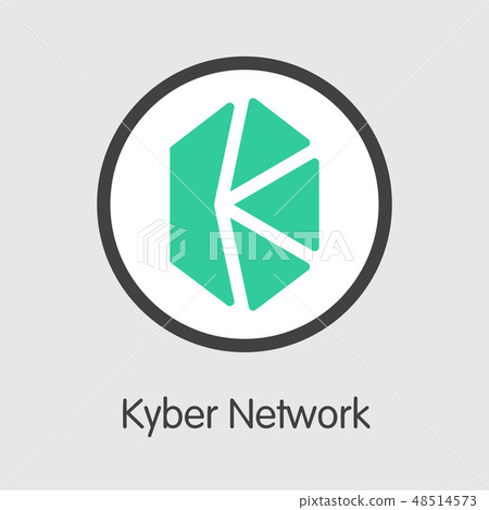 KNC - Kyber Network. The Logo of Money or...-插圖素材 [48514573] - PIXTA圖庫