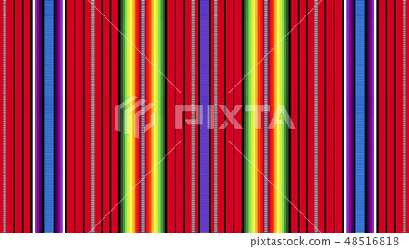 Seamless mexican rug pattern. Serape design - Stock Illustration ...