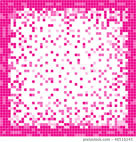 Pink abstract pixel background. Pixel art. - Stock Illustration ...