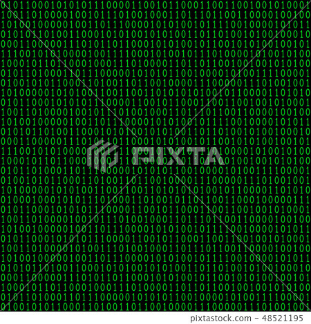 Binary code seamless pattern - Stock Illustration [48521195] - PIXTA
