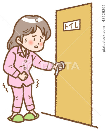 Frequent urination - Stock Illustration [48529265] - PIXTA