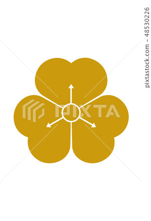 Buddhist crest kim Sakai Tadashi - Stock Illustration [48530226] - PIXTA