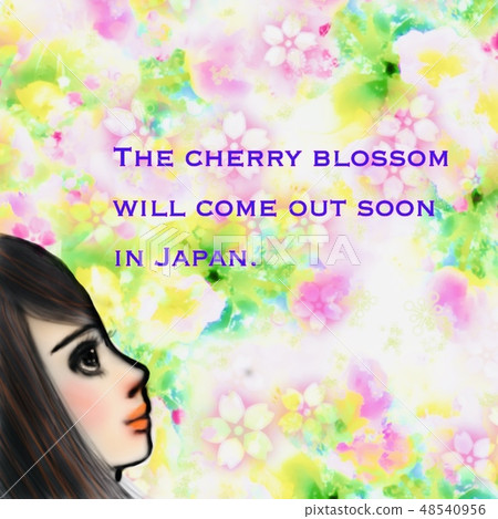 Spring is coming soon - Stock Illustration [48540956] - PIXTA