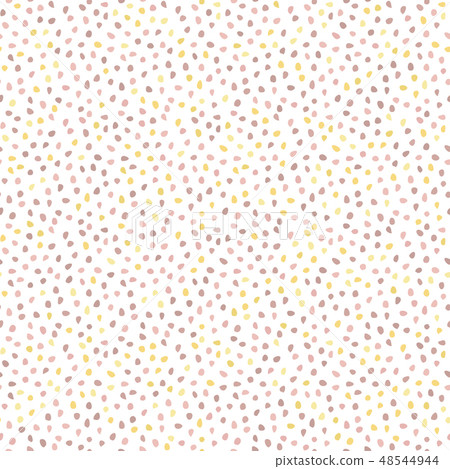 Seamless Vector Background With Random Shapes - Stock Illustration ...