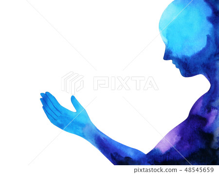 power in human hand, inspiration abstract, world - Stock Illustration ...