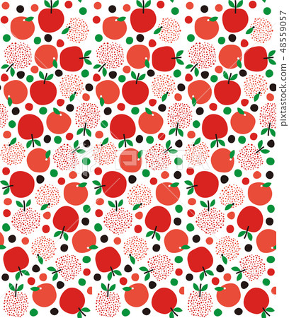 Textile design Fruit fruit Pattern pattern... - Stock Illustration ...
