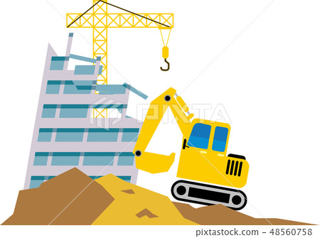 Demolition work - Stock Illustration [48560758] - PIXTA