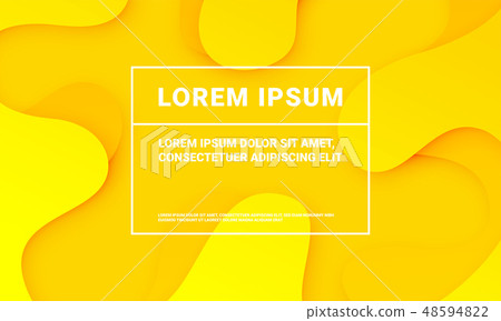 Minimal yellow background abstract color pattern - Stock Illustration ...