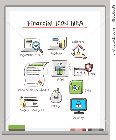 Sketch line icon set - Stock Illustration [48610038] - PIXTA