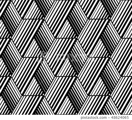 Abstract geometric pattern with stripes, lines. - Stock Illustration ...