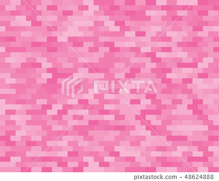 Pink random background from bricks, mosaic, tiles. - Stock Illustration ...