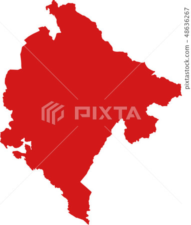 MONT_map.eps - Stock Illustration [48636267] - PIXTA