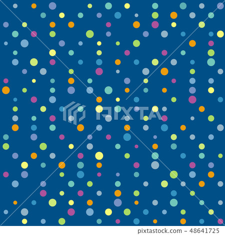 Vector seamless colorful dots pattern,... - Stock Illustration ...