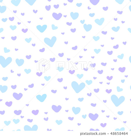 Heart abstract pattern background. - Stock Illustration [48658464] - PIXTA