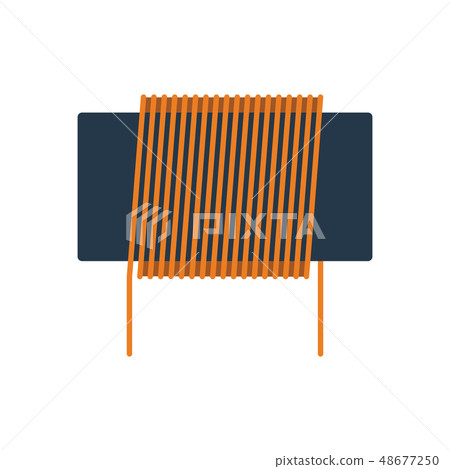 Inductor coil icon - Stock Illustration [48677250] - PIXTA
