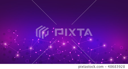 Abstract technology and innovation background... - Stock Illustration ...